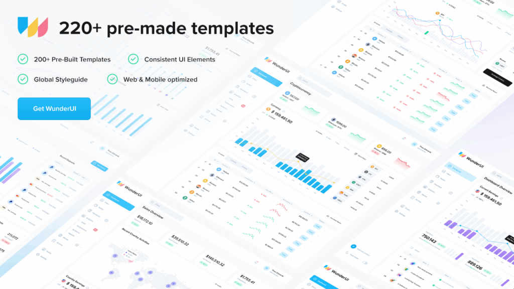 WunderUI: Figma Design System & UI Kit