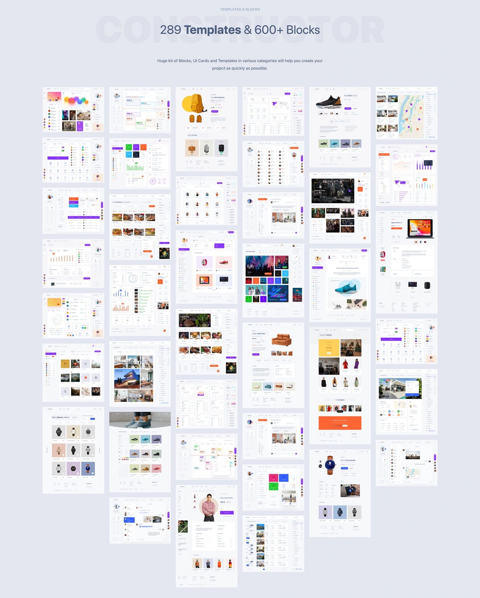 Constructor UI Kit: Multipurpose Premium Design System