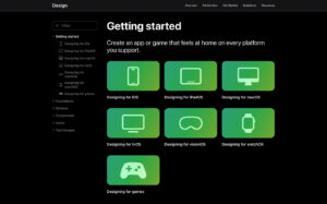 Apple Human Interface Guidelines (HIG)